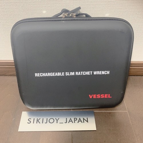 VESSEL 400ER3-1M Cordless Electric Slim Ratchet Set with 31 Socket Bits ...