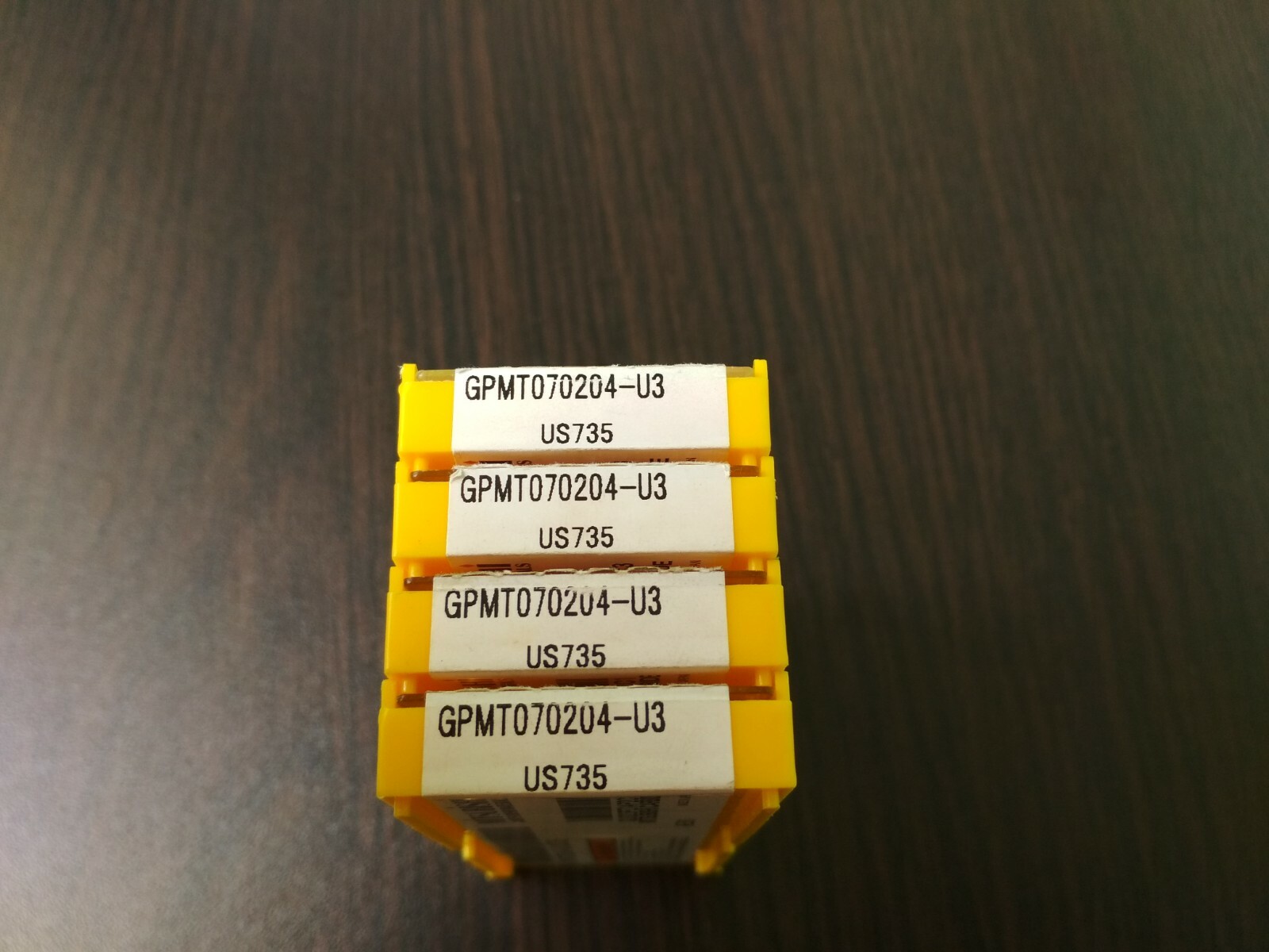 MITSUBISHI GPMT 070204-U3 US735 10 PCS ORIGINAL CARBIDE INSERTS FREE ...