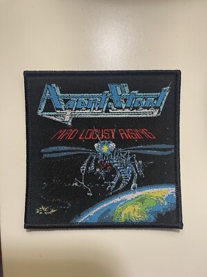 Agent Steel Mad Locust Rising Woven Patch Speed Metal | eBay