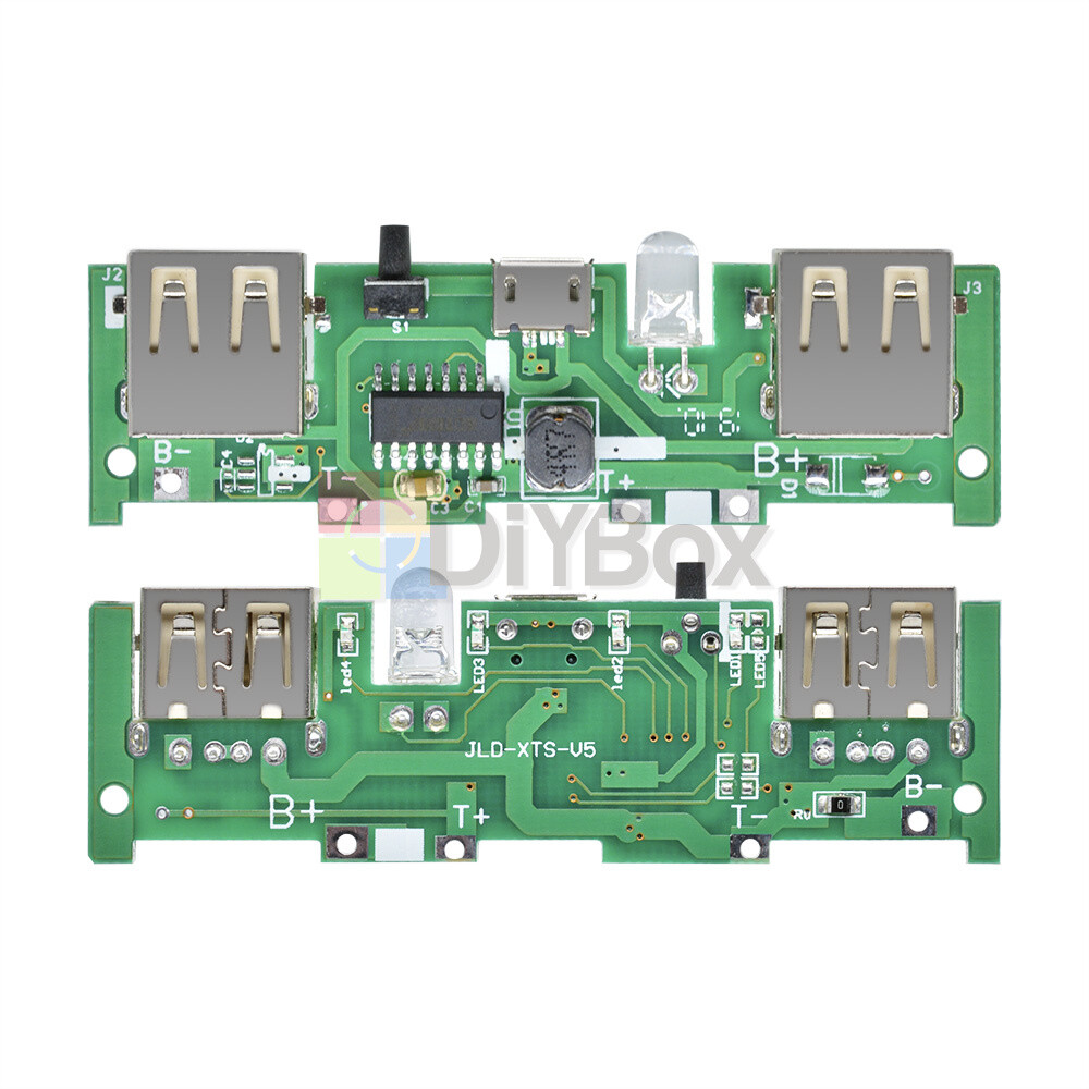 5V 1A 2A Micro USB Mobile Power Board Charger Voltage Power Supply ...