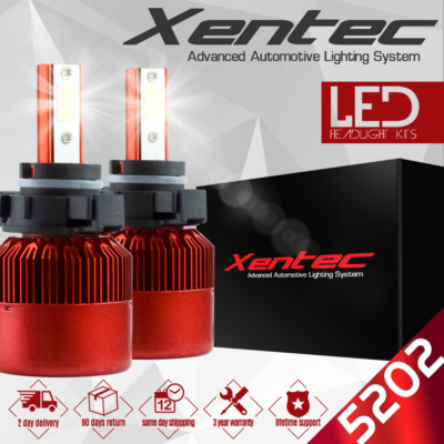 XENTEC LED HID 6K Foglight Conversion kit 5202 12276 H16 Jeep Patriot ...