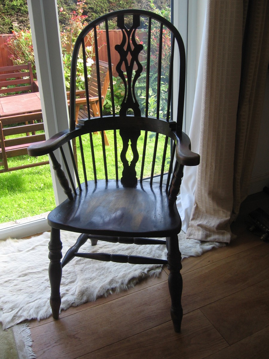 Antique Chair Backs Vintage Wood Pressed Back Chair The Consortium