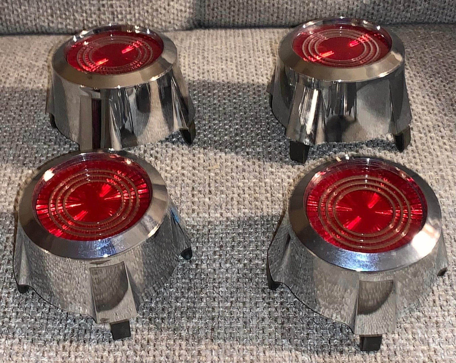 Vintage Ford Magnum 500 Wheel Center Caps (Lot of 4) | eBay