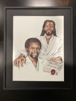 Ben Carson And Jesus Portrait Print By Eugene Kaik LE 40 Numbered ...