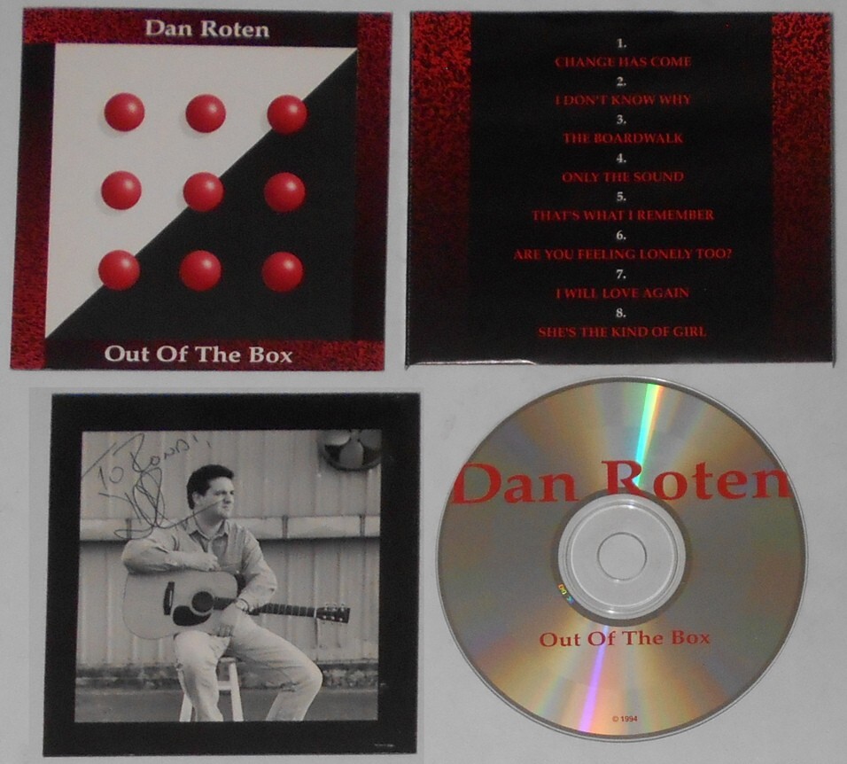 Dan Roten - Out Of the Box - autographed U.S. cd | eBay