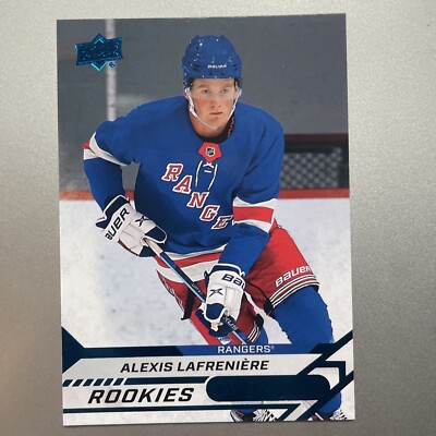 2020-21 Upper Deck Overtime - Blue #120 Alexis Lafreniere (RC) | eBay