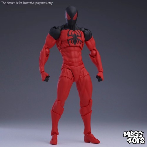 CT Toys Messtoys Spider-Man Kaine Parker Red Spider Action Figure Boxed ...