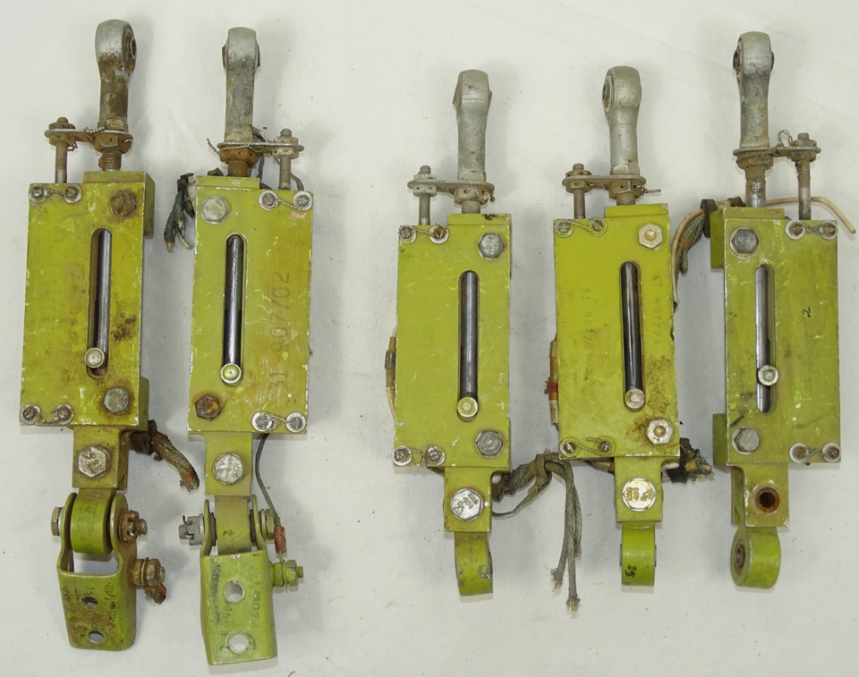 Vintage Military Aircraft Aviation Parts LOT of 5 Actuator Trim Bourns ...