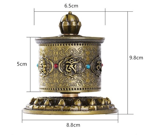 Home Decoration Finger Prayer Wheel Tantric Practice Tools Creative ...