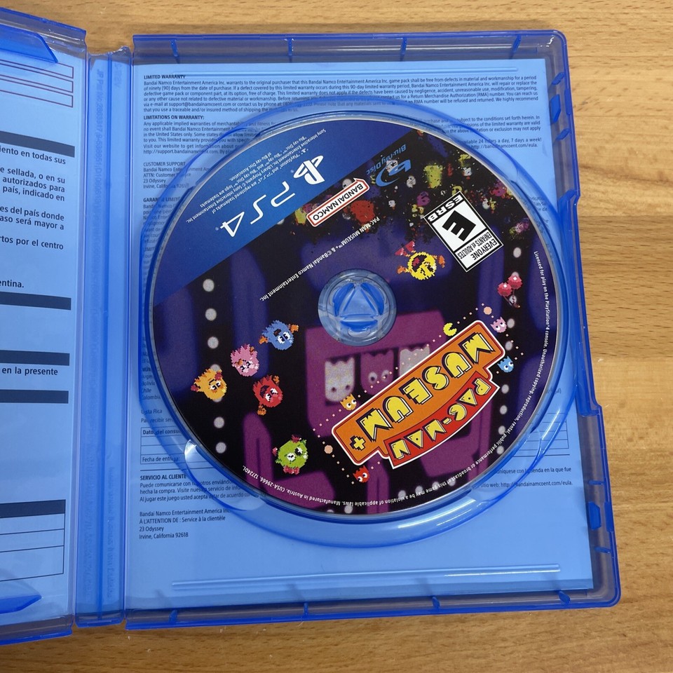 USED - PS4 - PAC-MAN MUSEUM+ - Sony PlayStation 4 722674127240 | eBay