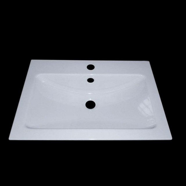 Alape Einbaubecken Eb.r585h rechteckig weiß 2202000000 online kaufen | eBay