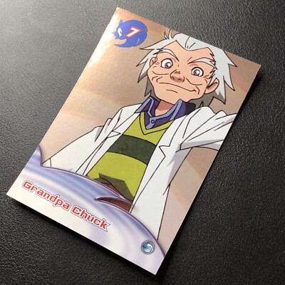 2004 SONIC X Trading Cards FOIL / HOLO (SF7) GRANDPA CHUCK (LP) TCG ...