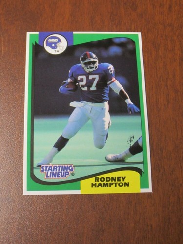 Rodney Hampton 1994 Kenner Starting Lineup Card - New York Giants | eBay