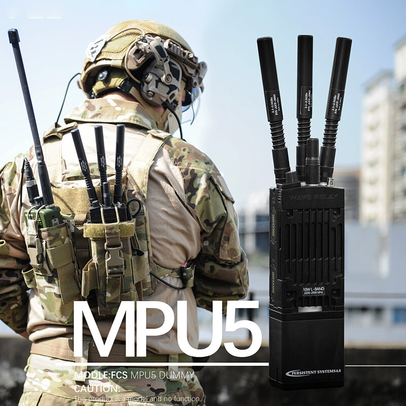FCS-tactical MPU5 Seal Self-grouping Radio Dummy Model DIY Walkie ...