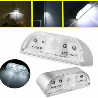PIR Infrared IR Wireless Door Lock Lamp, Auto Sensor Motion Detector ...