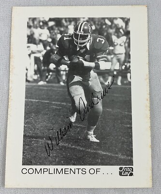 NFL 1982 William Andrews, Atlanta Falcons (Auburn) Frito Lay Action ...