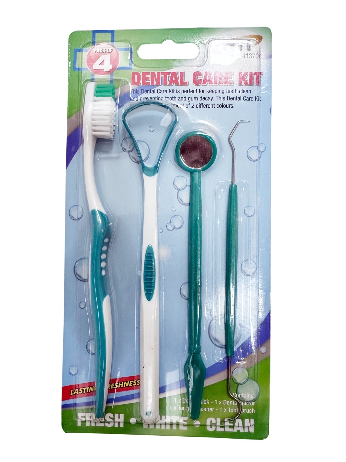 DENTAL TEETH CLEANING KIT TOOTHBRUSH TONGUE CLEANER MIRROR TOOTH PICK ...