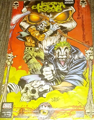 CHAOS COMICS JUNE 2002 INSANE DOWN POSSE NEW IN PLASTIC INCLUDES ICP CD ...