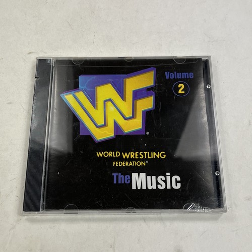 WWF: THE MUSIC Volume 2 CD NEW SEALED Official Theme Songs Of WWF ...
