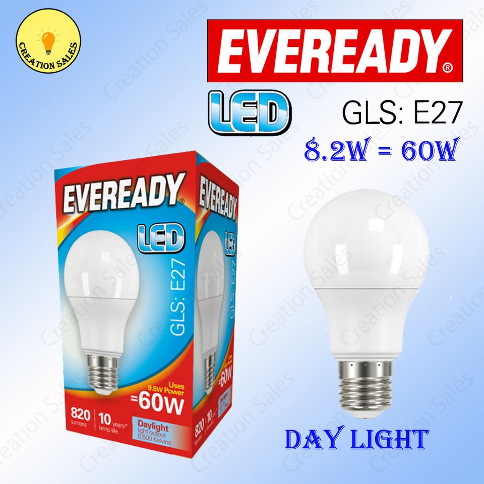 1-10 Pack LED GLS Bulb 40w 60w 100w B22 BC Bayonet E27 Light Cool Warm ...