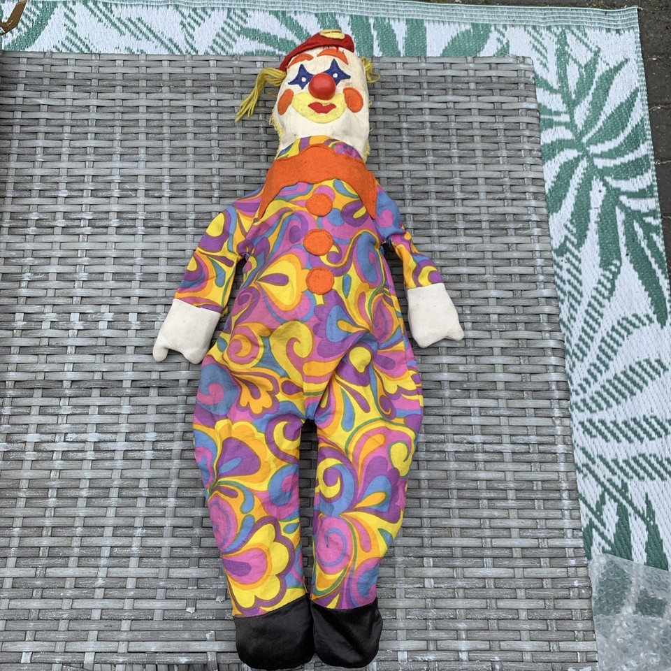 VINTAGE MAGICIAN’s SPRINGY CLOWN CONJURING TRICK PROP Homemade | eBay UK