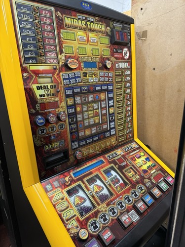 DEAL NO DEAL MIDAS TOUCH FRUIT MACHINE £100 jackpot Can Deliver Note ...