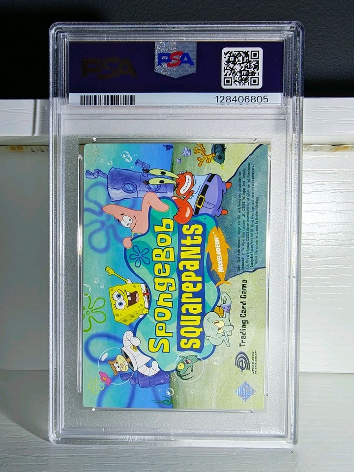 Sandy Cheeks PSA 9 SpongeBob Squarepants Aquatic Amigos #2 Card Pop 9 ...