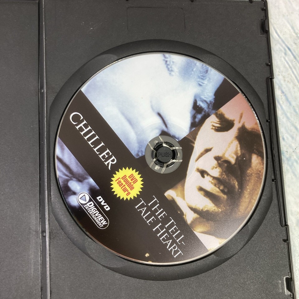 3 Horror DVDs - 5 Movies - Chiller, Tell-Tale Heart, The Bat, Satanic ...