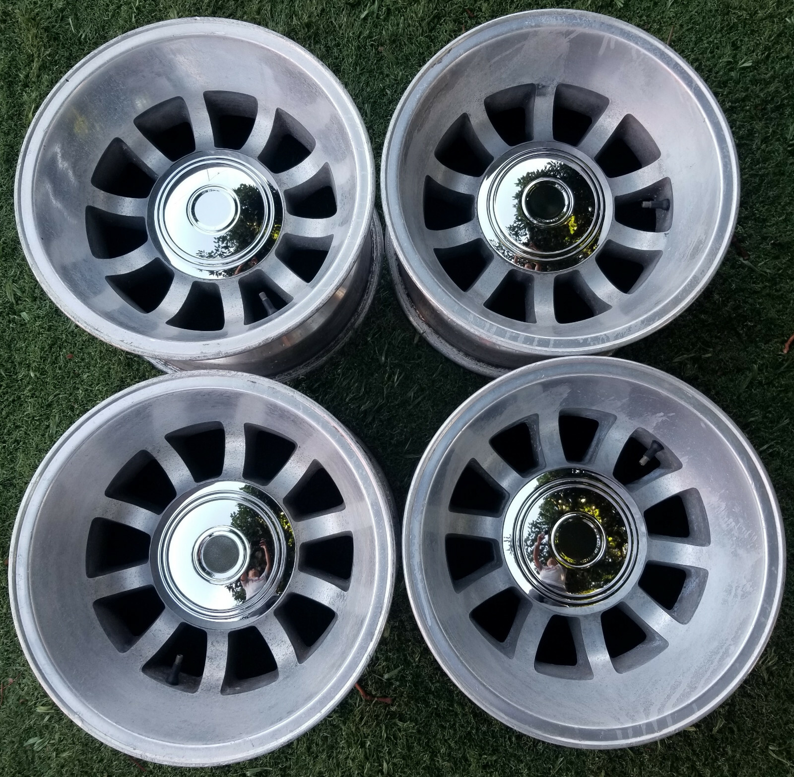 Western 15x10 Turbine Bullet wheels 5x5 rims Appliance ET Hurricane ...