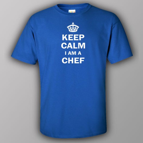 Funny T-shirt KEEP CALM I AM A CHEF iron cooking kitchen rules | eBay ...