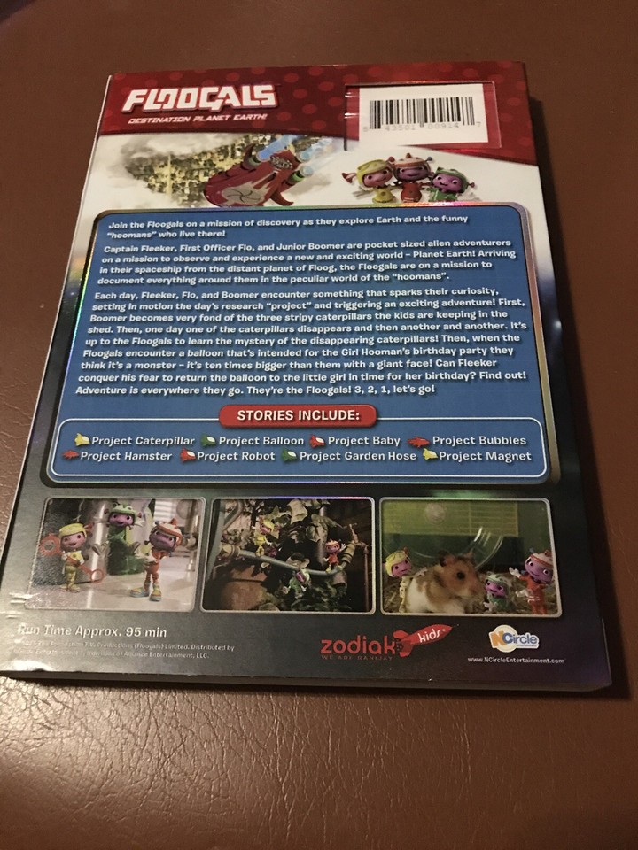 Floogals: Destination Planet Earth DVD Floogals Nib Sealed 843501009147 ...