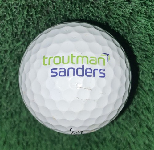 Titleist Pro V1 Troutman Sanders Logo Golf Ball Golfing Advertising PGA ...
