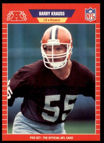 1989 Pro Set. Barry Krauss Football Cards #450 | eBay