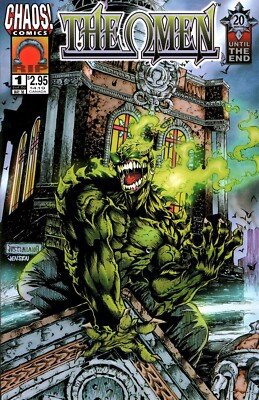 Chaos! Comics The Omen Comic Book #1D (1998) Rip Variant Cover High ...