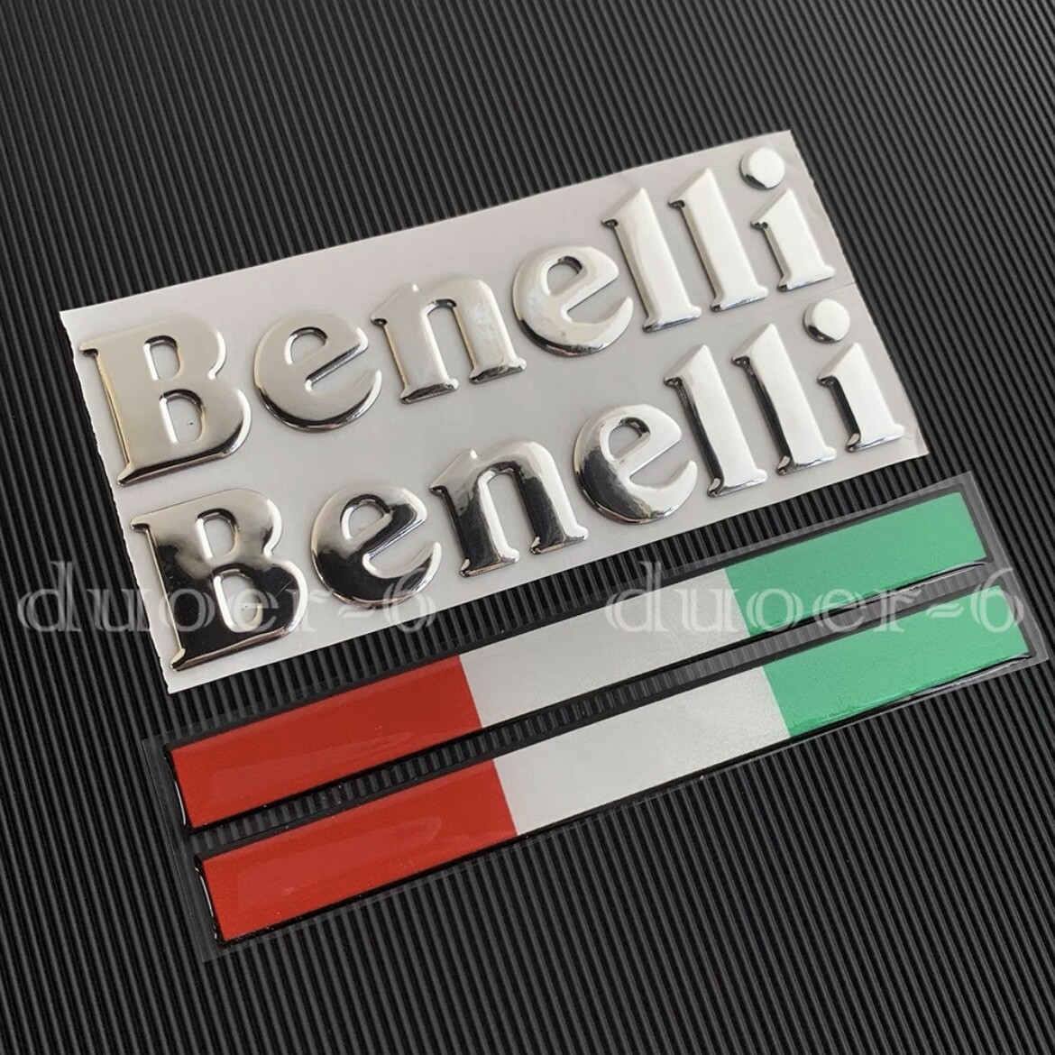 Motorcycle 3D Emblem Decal for Benelli Italy Fuel Tank BIke Badge ...