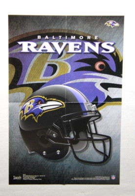 NFL Football Team BALTIMORE RAVENS Vending Machine Mini Poster 6"x9" in ...