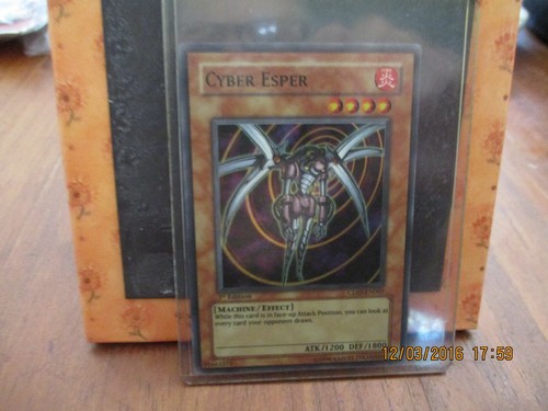 yugioh Cyber Esper Ultimate Rare 1st Ed MINT | eBay