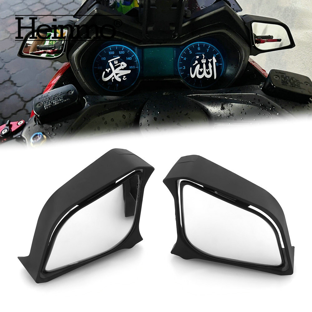 For 2017-2022 XMAX 300 Motorcycle Rearview Side Mirrors Handle Bar End ...