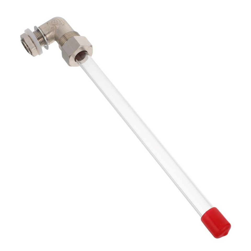 Transparent Water Tank Level Gauge: Liquid Level Indicator Acrylic Tube ...