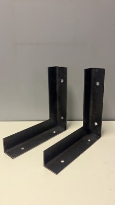 HEAVY DUTY Metal Bracket ANGLE IRON UK HANDMADE FREE P&P | eBay UK