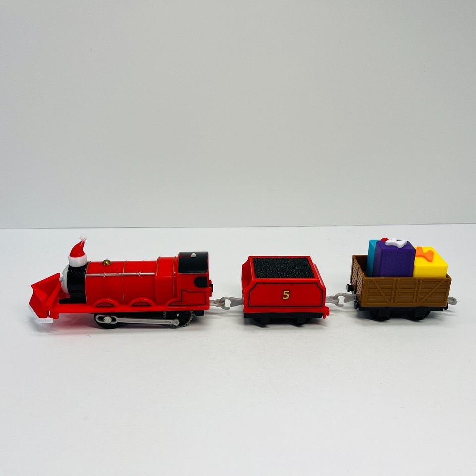 Thomas & Friends Trackmaster James Christmas Snow Plow Train CUSTOM 3D ...