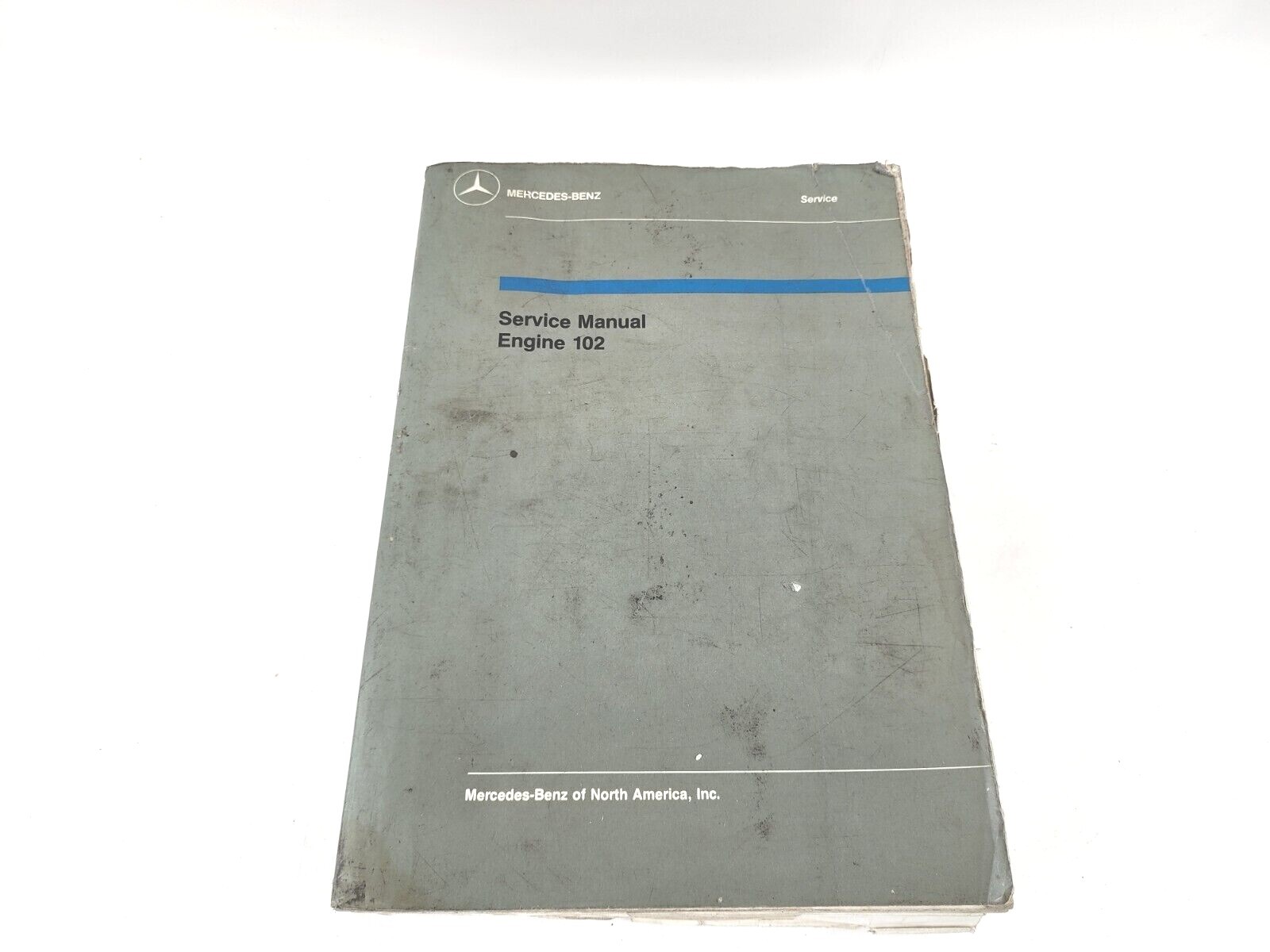 Mercedes Benz Factory Service Manual Shop Repair Book M102 Engine 190E ...