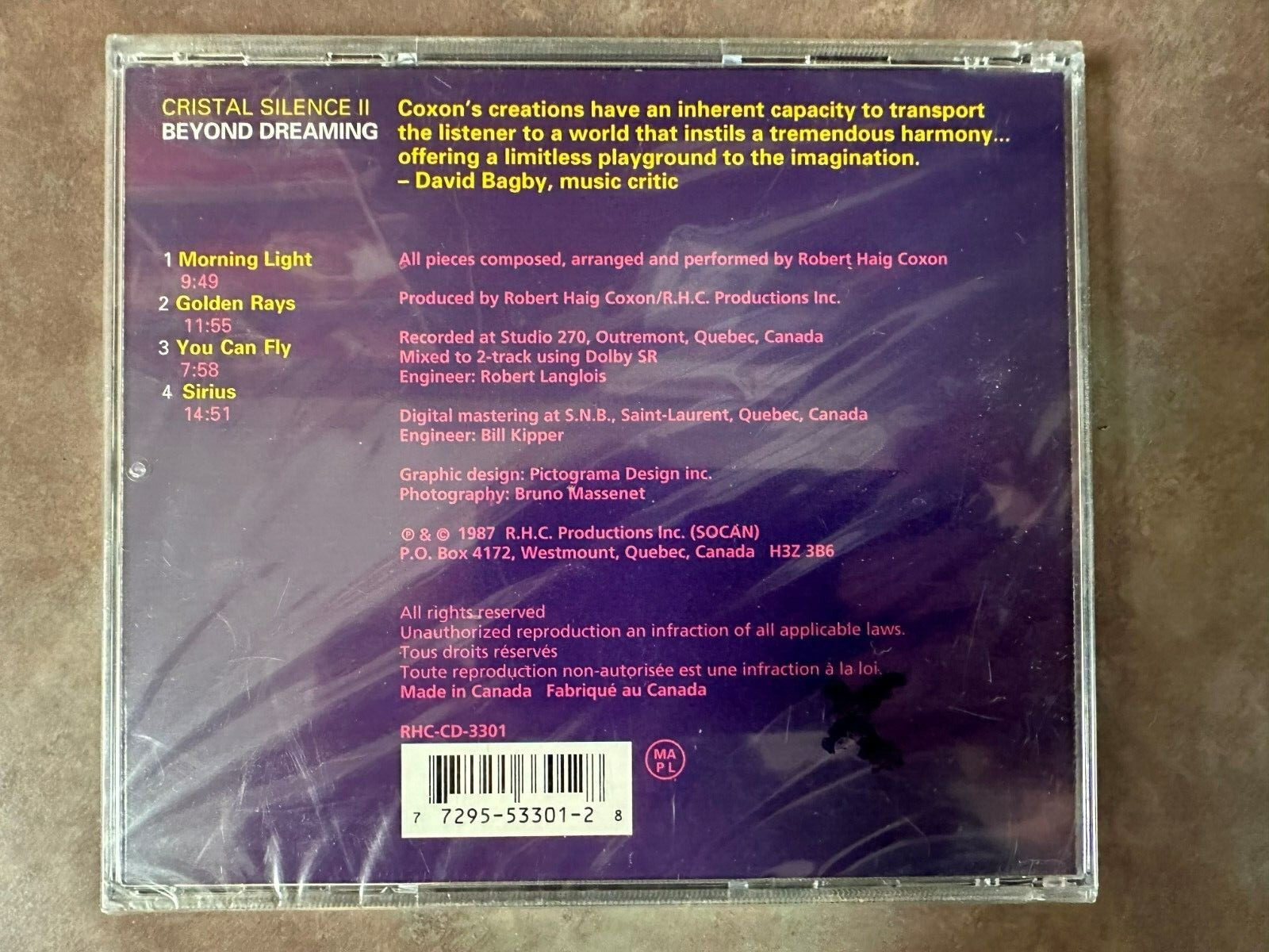 Beyond Dreaming by Robert Haig Coxon (CD, RHC Productions) for sale online | eBay