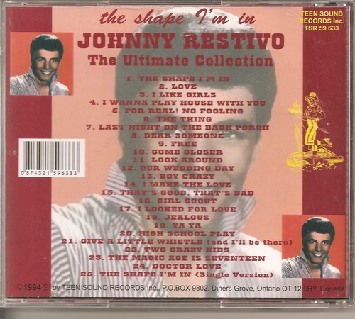 Ultimate Collection 25 Cuts by Restivo, Johnny (CD, 2014) for sale ...