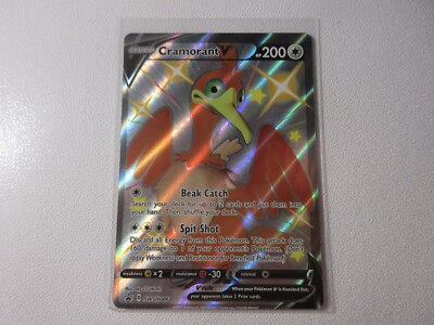 Shiny Cramorant V Full Art Promo SWSH086 Pokemon Card NM | eBay