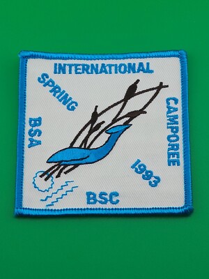International Spring Camporee 1993 BSC Patch BSA Boy Scouts Of America ...