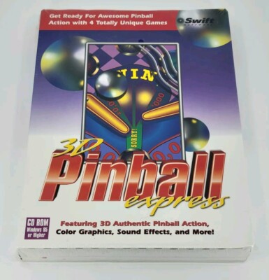 3D Pinball Express CD ROM Windows 95 or higher NEW Factory Sealed | eBay