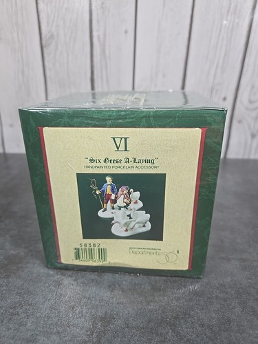 Dept 56 - Six Geese A-Laying - Twelve Days of Dickens Christmas 58382 ...