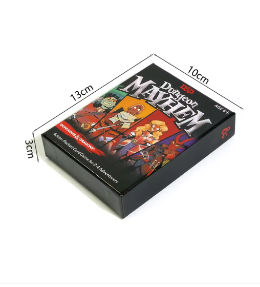 Dungeon Mayhem D&D Card Game 120 Cards Monster Madness Party Game | eBay