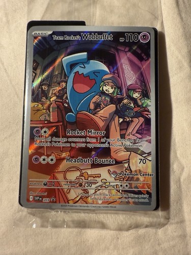Sealed Wobbuffet Pokémon Center Promo and Non-stamped Promo - Destined ...